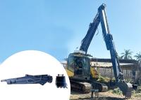 China 10m Digging Depth Excavator Telescopic Boom Arm Double Limit Design for sale