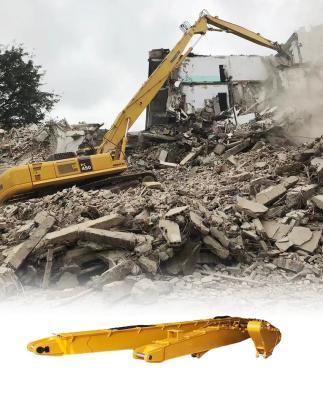 China Three Section Excavator Demolition Arm Adjustable Reach Boom For Dismantling for sale