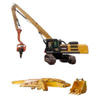 China Q355B Vibratory Pile Driver Boom Arm For Excavators Efficient Piling And Drilling for sale