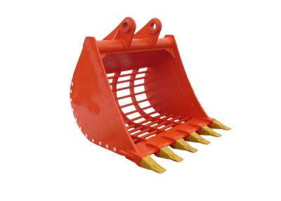 China 5tonne-65Ton Excavator Sieve Bucket For Cat Hitachi Komatsu Construction Work for sale