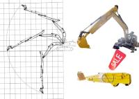 China Telescopic Arm for Excavator 12M 6 Months Warranty Telescopic Excavator for sale