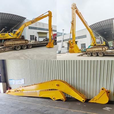 China 18M 20M Excavator Long Reach Boom Arm With Bucket For Dredging for sale