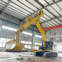 China Telescopic Boom Excavator With Grab Clamshell Bucket For Cat Hitachi Komatsu for sale