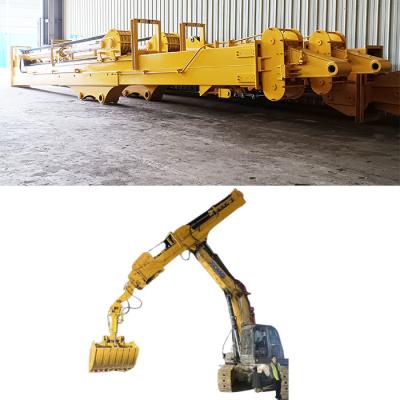 China Telescopic Boom Excavator Clamshell Bucket Mini Excavator For 20 Ton Excavator for sale
