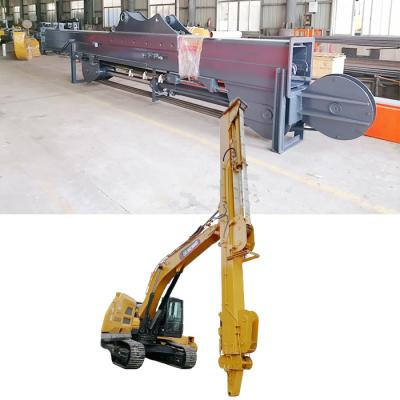 China 32M Telescopic Boom Excavator Telescopic Arm with Clamshell Bucket for sale