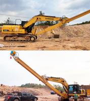 China Deep Excavation Telescopic Stick Construction Excavator Telescopic Arm for sale