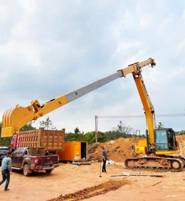 China 14m 16m Excavator Telescopic Arm With Standard Bucket for sale