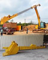 China Two Section Telescopic Boom For Excavator / Excavator Extendable Boom Arm for sale