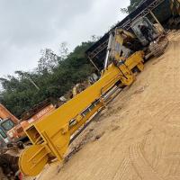China High-Performance Excavator Telescope: Telescopic Arm with Clamshell Bucket for sale