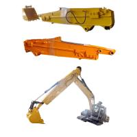 China 10m 12m Excavator Telescopic Arm For 20 Ton Excavator Digging House Foundation for sale