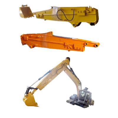 China 10m 12m Excavator Telescopic Arm For 20 Ton Excavator Digging House Foundation for sale