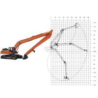 China Hitachi Excavator Long Reach Boom Arm Boom Excavator For Long Reach for sale