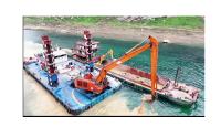 China Top 1 Long Reach Boom Excavator For Different Work Use Thickened Connectors for sale