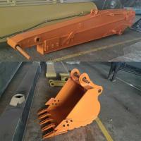 China Long Reach Use Excavator Telescopic Boom Shaogang Q355B Better Slider for sale