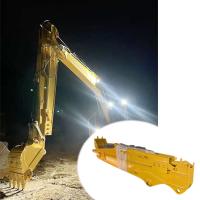 China 10M Excavator Telescopic Boom For Hitachi Komatsu Sany Cat Zoomlion for sale