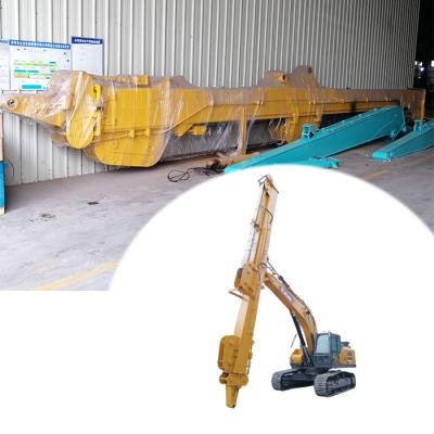 China Excavator Teledipper Excavator Long Reach Boom And Telescopic Arm for sale