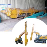 China Excavator Telescopic Arm With Hydraulic Long Reach Grapple Better Welding for sale