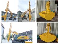 China Telescopic Arm for Excavator BS900E Clamshell Bucket for sale