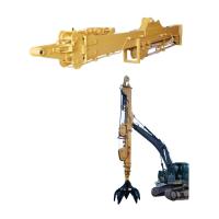 China Hydraulic Telescoping Excavator with Clamshell Bucket Adjustable for sale