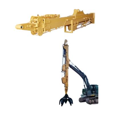 China Hydraulic Telescoping Excavator with Clamshell Bucket Adjustable for sale