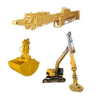 China Telescopic Arm For Excavator For Grabbing Sand Soil Silt Gravel Use BS900E for sale