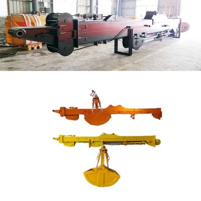 China Telescopic Dipper Arm With Clamshell Bucket With Teeth Use BS900E for sale
