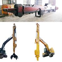 China Excavator With Telescopic Boom BS900E Better Welding Dig House Foundation for sale