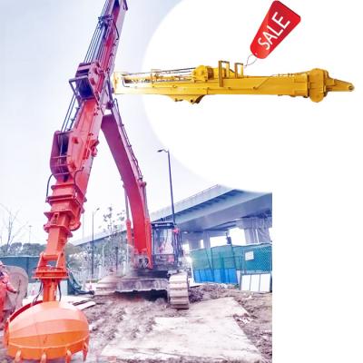 China Telescopic Excavator With Clamshell Bucket With Teeth For Grabbing for sale