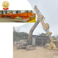 China 30M 32M Excavator Long Reach Boom And Telescopic Arm for sale