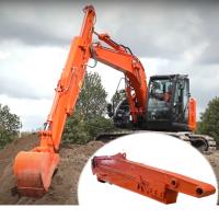 China PC200 CAT320 Excavator Sliding Boom Telescopic Excavator Boom for sale