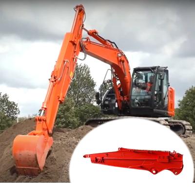 China 1200MM Excavator Telescopic Arm Yellow Red Blue White for sale