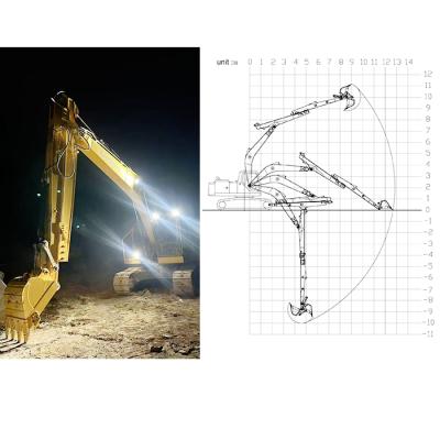 China Excavator Telescopic Arm for Excavator for Hitachi Komatsu Sany Long Reach for sale