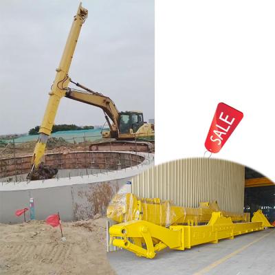 China Telescopic Boom Excavator Telescopic Boom Digging Depth 12m 14m 16m for sale
