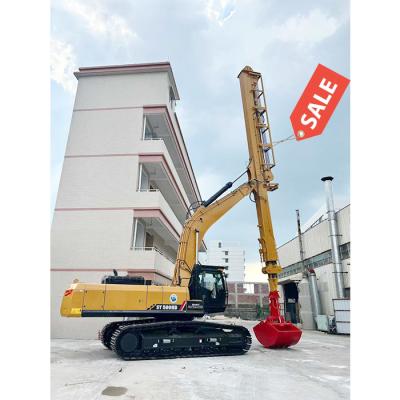 China Telescopic Arm for Sale with 1.5cbm Clamshell Bucket 30m 32m for sale