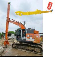 China Customized Long Reach Excavator Long Reach Boom And Telescopic Arm for sale