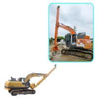 China Excavators Boom Dipper Arm Excavator Long Reach Stick Boom And Arm Telescopic Boom for Excavator for sale