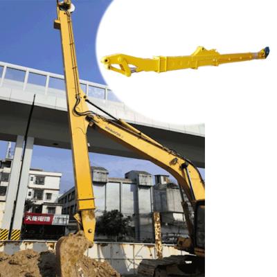 China 15m 16m Excavator Telescopic Arm for Excavator Teledipper Excavator Long Reach Boom And Telescopic Arm for sale