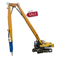 China 16-20 Meters Three-Section Demolition Long Boom for Excavators ZX250 ZX260 ZX330 for Construction Machine for sale