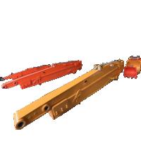China ZH OEM Customized Q355B 8M 10M 11M 12M Excavator Long Reach Arm Long Reach Excavator Boom Excavator Sliding Arm for River Dredging and Cleaning for sale