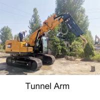 China Custom Excavator Tunnel Arm with Breaker / Bucket for sale