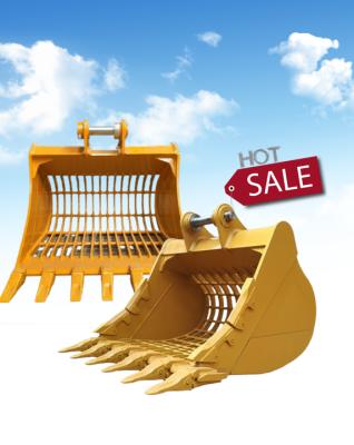 China High Quality Skeleton Excavator Dig Bucket With Hole Skeleton Bucket Mining Excavator Bucket for sale
