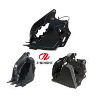 China ODM OEM Factory Excavator Spare Parts Rock Bucket Type Thumb Clamp Excavator for sale
