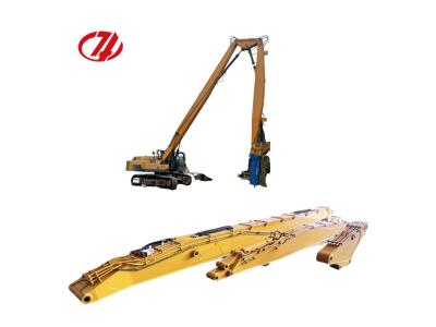 China Excavator 16m Demolition Boom High Reach Arm and Boom Demolition Arm for 20-25T Excavator for sale