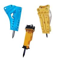 China Heavy-Duty Hydraulic Break Hammer Powerful Demolition Tool for 0.5-10T Excavators Mini Construction Machinery for sale