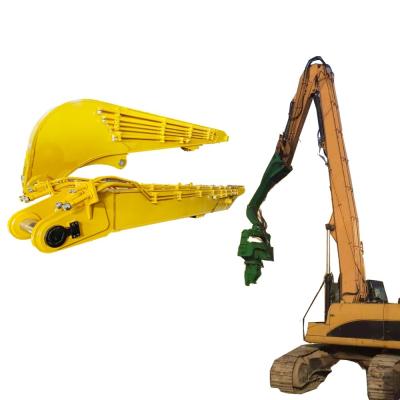 China High Strength Excavator Hydraulic 18M Piling Boom and Arm for Sany 650 Doosan 520 for Foundation Construction for sale