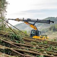 China Tree Telescopic Boom Long Reach Boom Long Arm with Grapple for sale