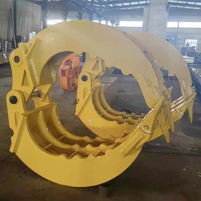 China Stone Mechanical Grapple for Excavator for sale