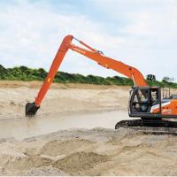 China Long-Reach Excavator Arm with Heavy-Duty Stone Grab — Optimal Solution for River Embankment & Dam Works for sale