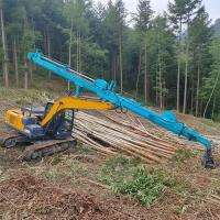 China Excavator Telescopic Arm for Grabbing Tree for sale