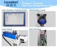 China Leadjet 20w Fiber Laser Marker , Raycus Fiber Laser Engraver For Metal for sale